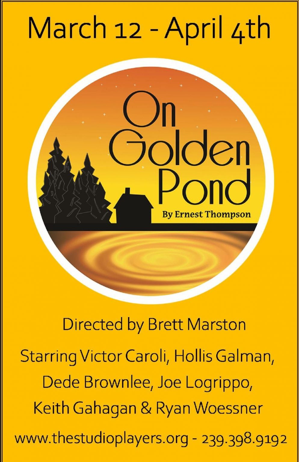 ‘On Golden Pond’ play dates, times and ticket info | ArtSWFL.com