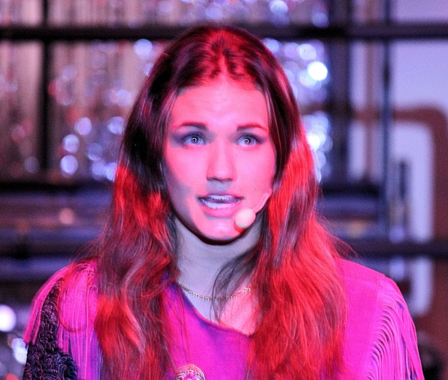 Sophia Albrecht conveys uncompromising conviction as ‘Rock of Ages ...