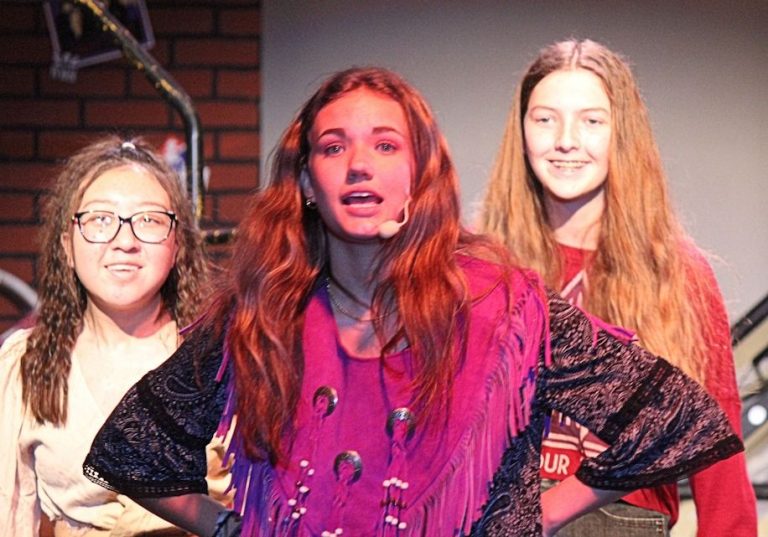 Sophia Albrecht conveys uncompromising conviction as ‘Rock of Ages ...