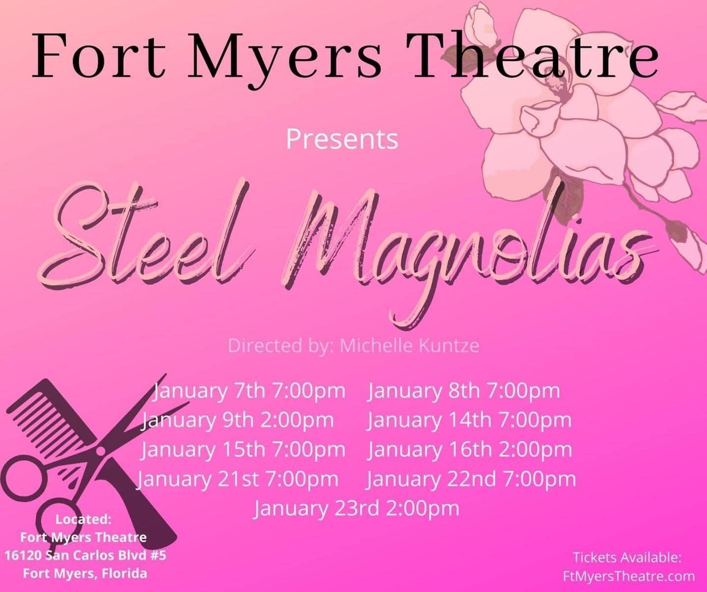 ‘Steel Magnolias’ play dates, times and ticket information | ArtSWFL.com