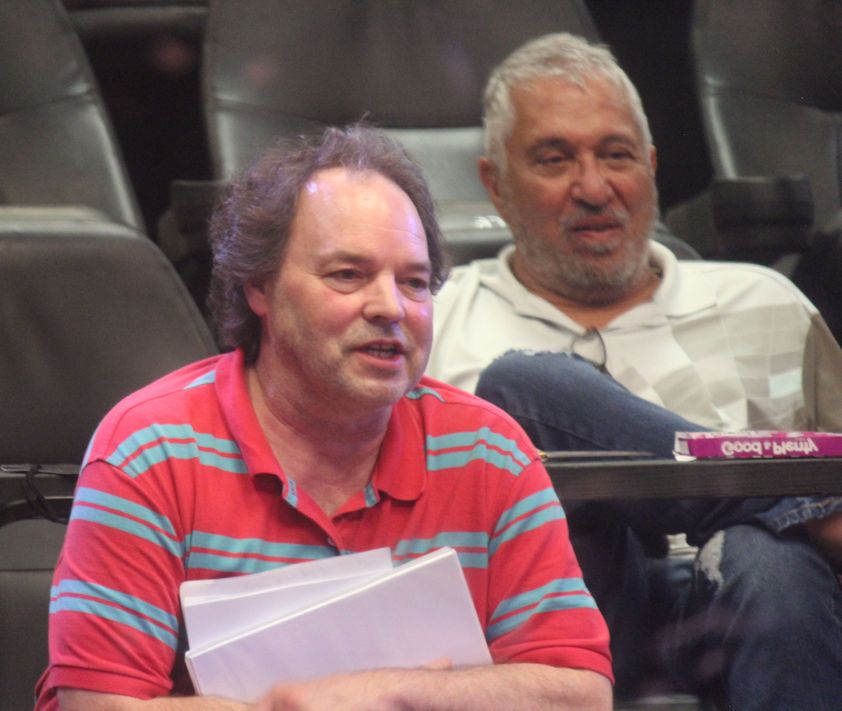 Cast of ‘Chorus Line’ receives insights from Michael Blevins, who ...