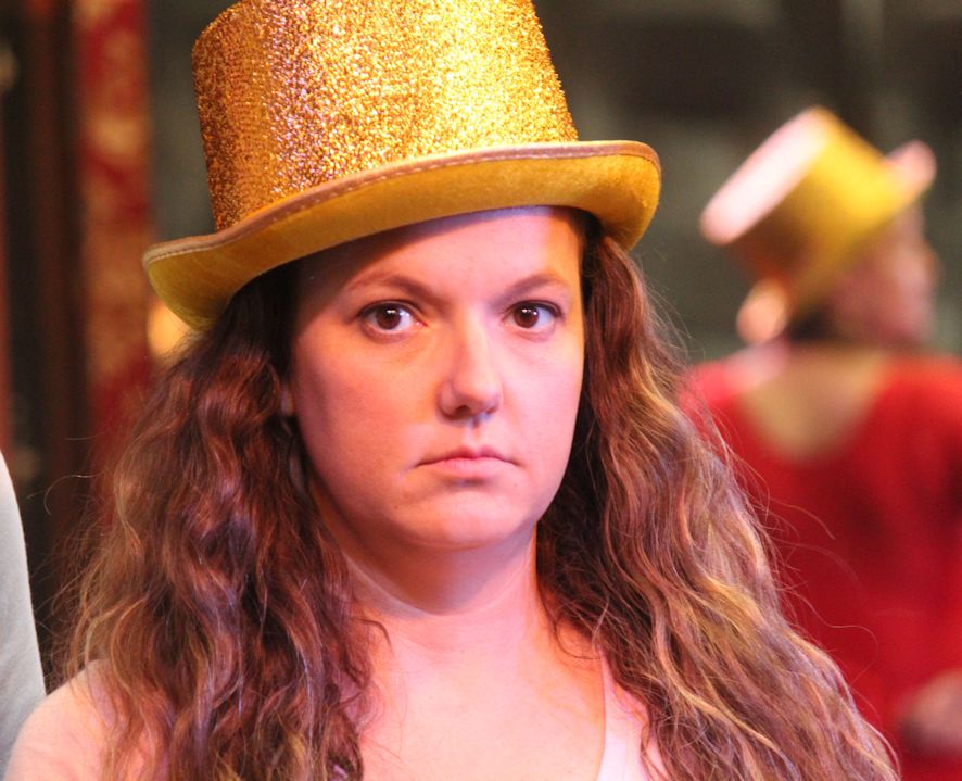 Cast of ‘Chorus Line’ receives insights from Michael Blevins, who ...