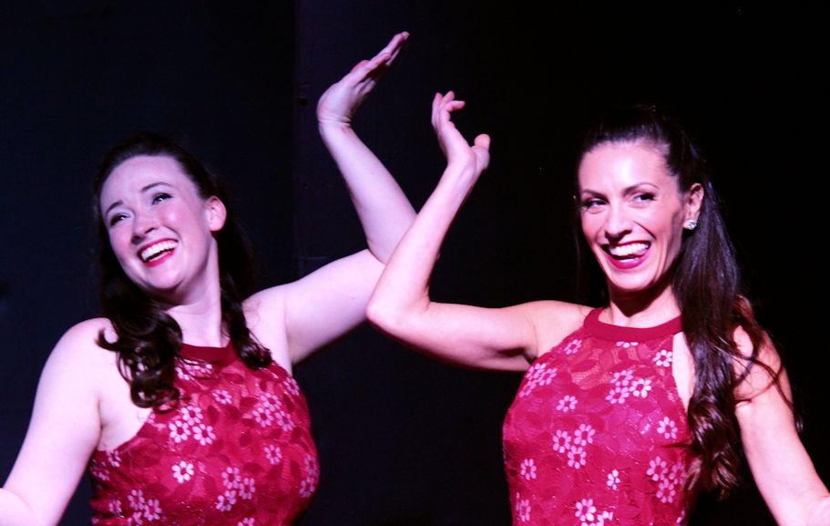 Focus on ‘White Christmas’ Oxydol girls Tristina Timm and Lauren Harris ...