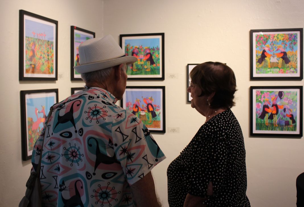 Spotlight on visual artist Carolyn Gora’s exhibit in Theatre Lobby ...